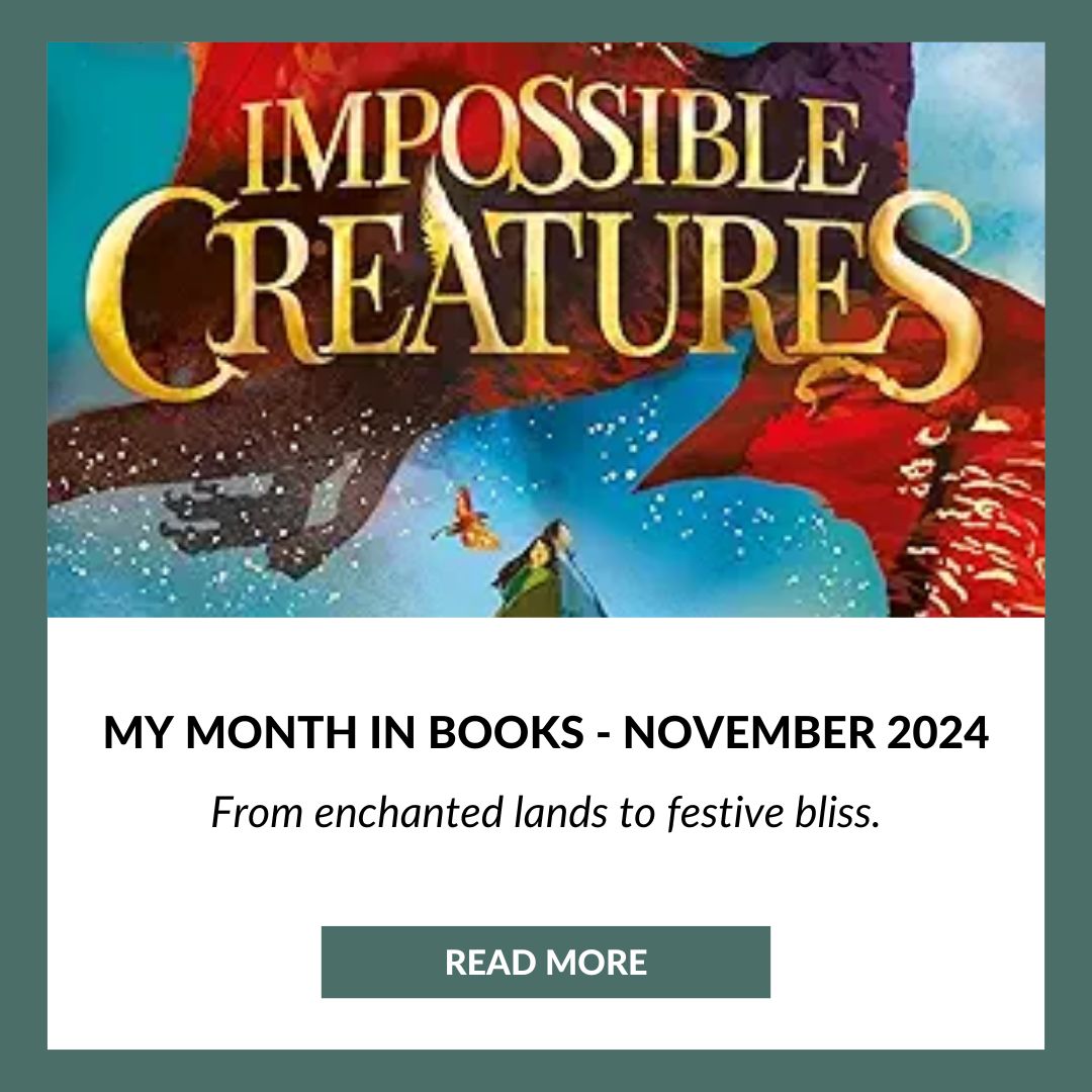 My month in books - November 2024 - Claire Anders